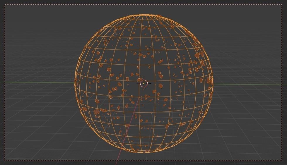 3D model Editable Asteroids Filed Scene 360 PBR 4K VR / AR / low-poly ...
