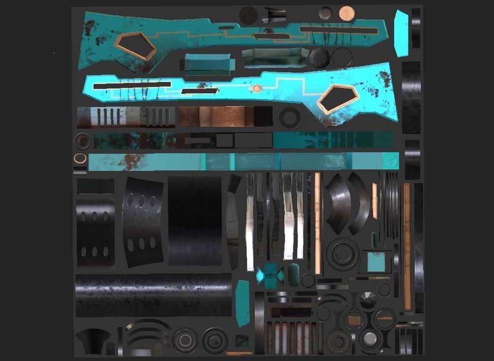 3D model Stylized sniper rifle VR / AR / low-poly | CGTrader