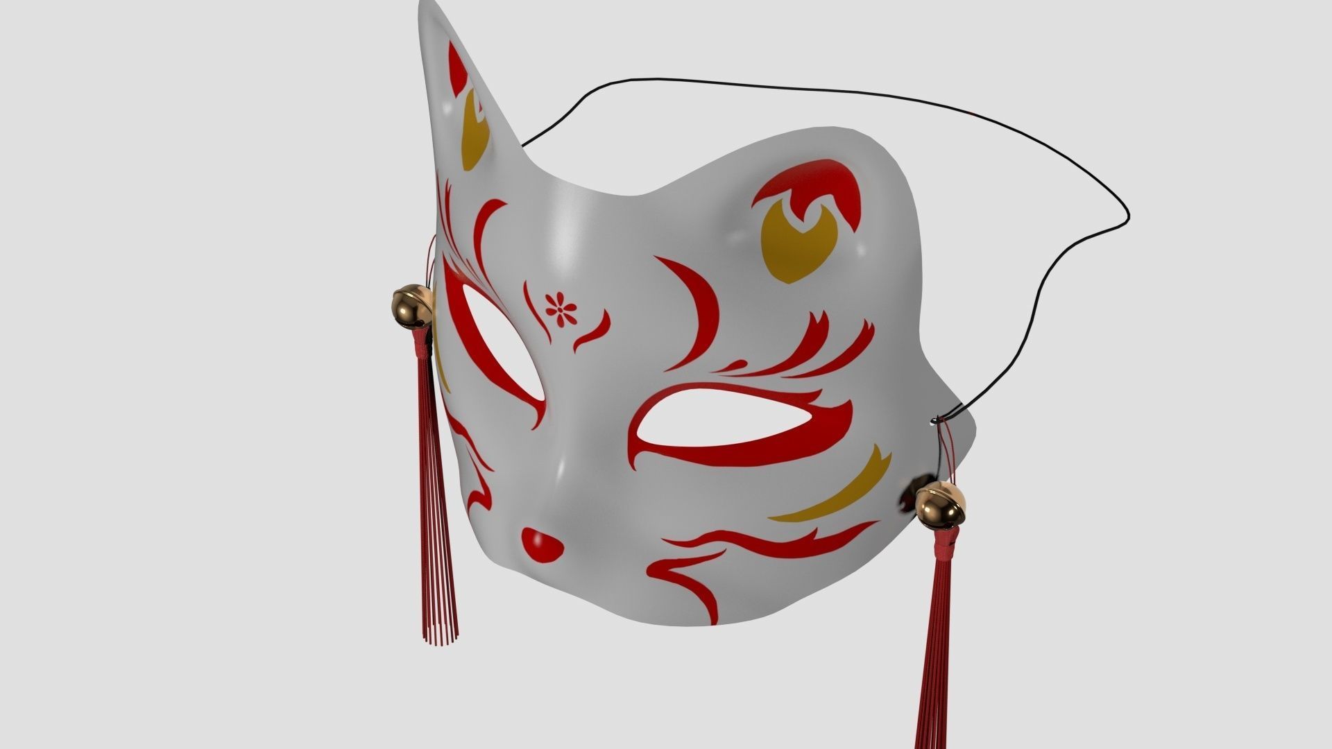 Fox mask 3D model | CGTrader