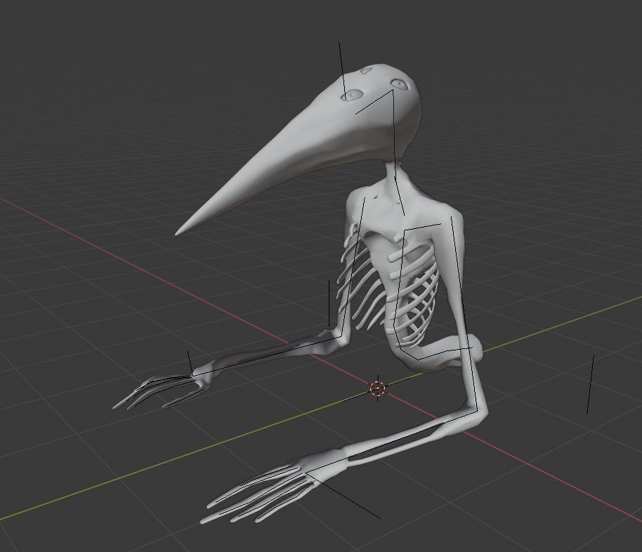 3D model God of roadkill-Trevor Henderson VR / AR / low-poly | CGTrader