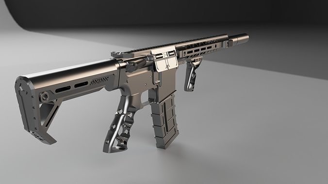 M4A1 model 3D model | CGTrader