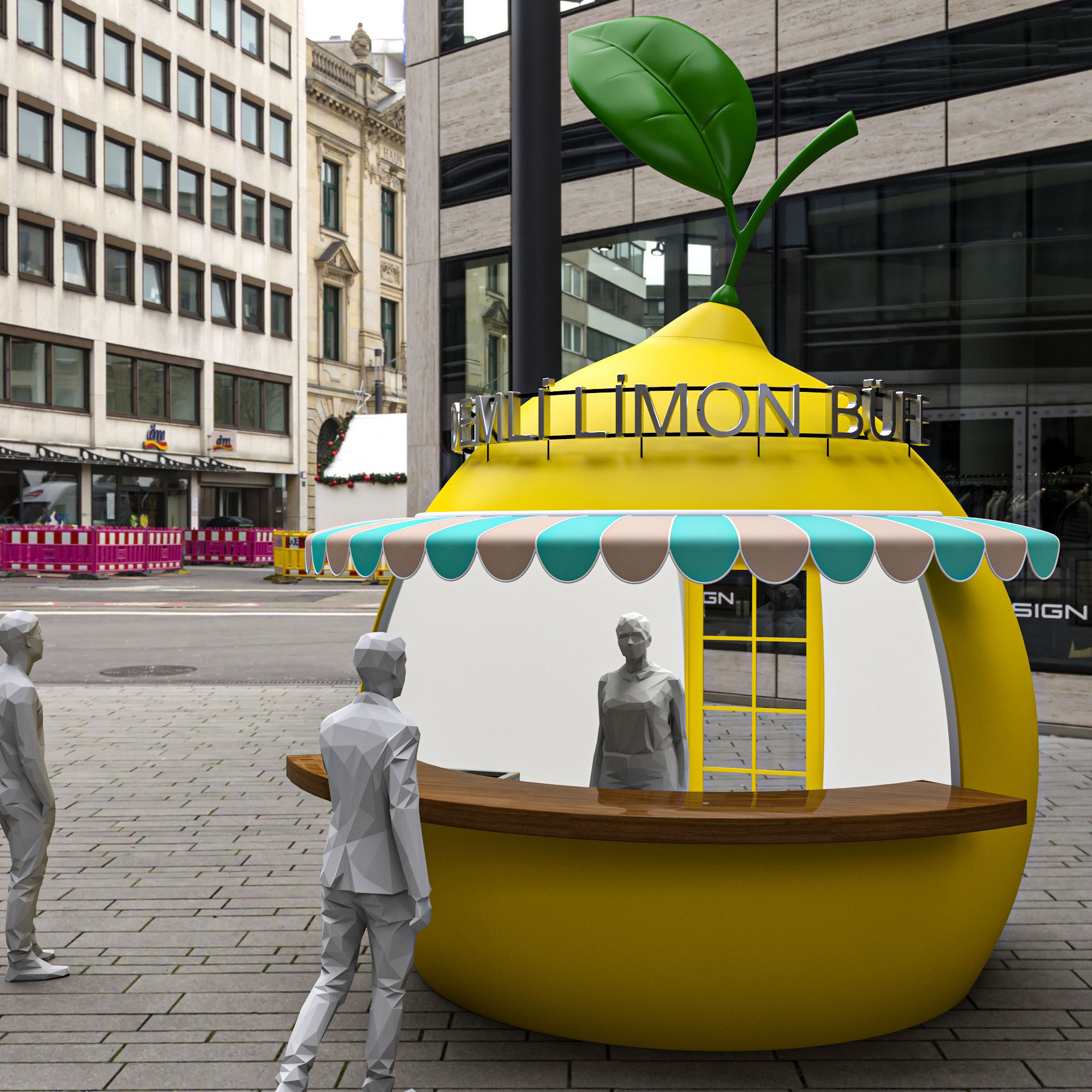 3D model LiMON STAND VR / AR / low-poly | CGTrader