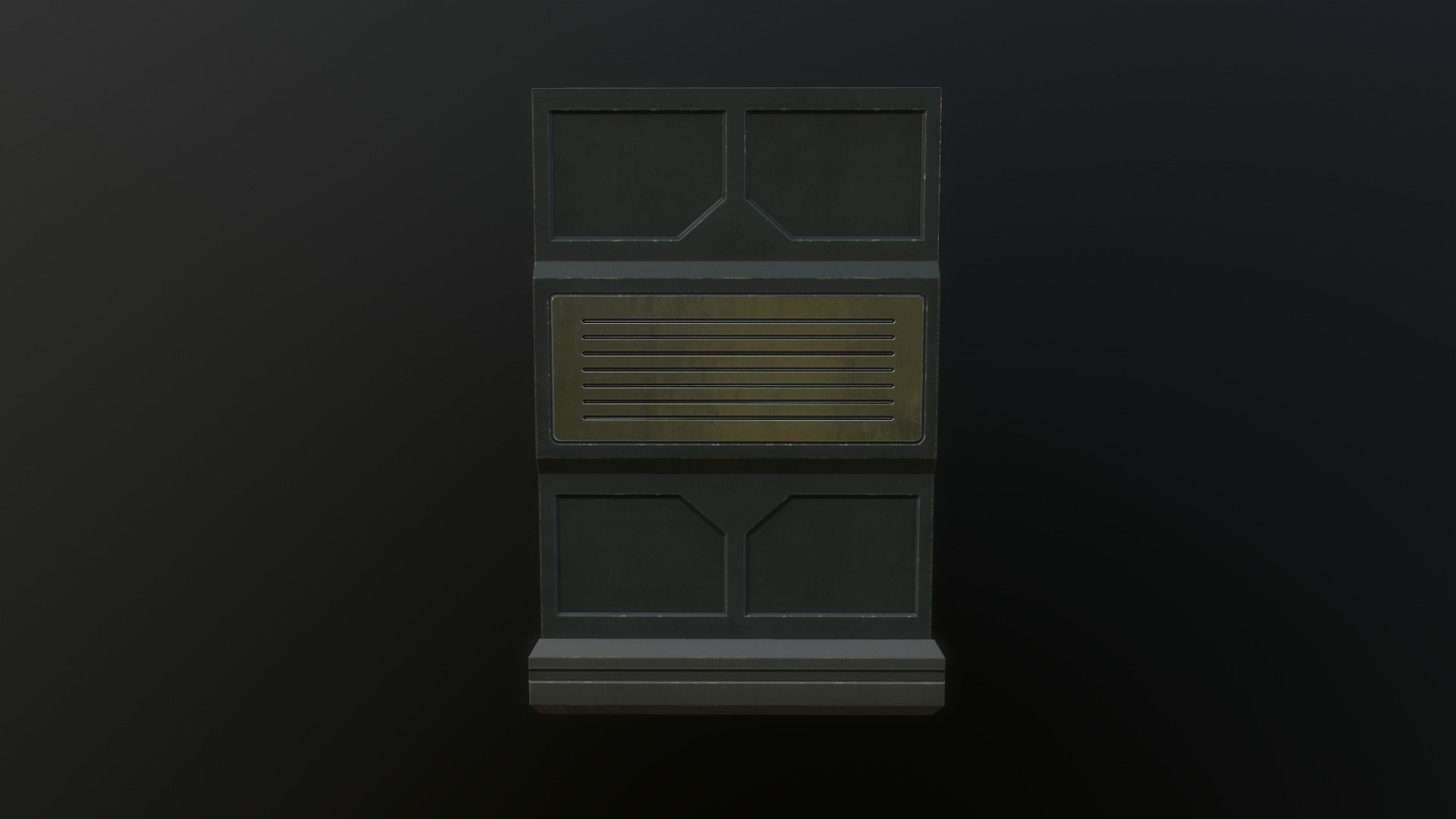 3D model Sci Fi Server Rack VR / AR / low-poly | CGTrader