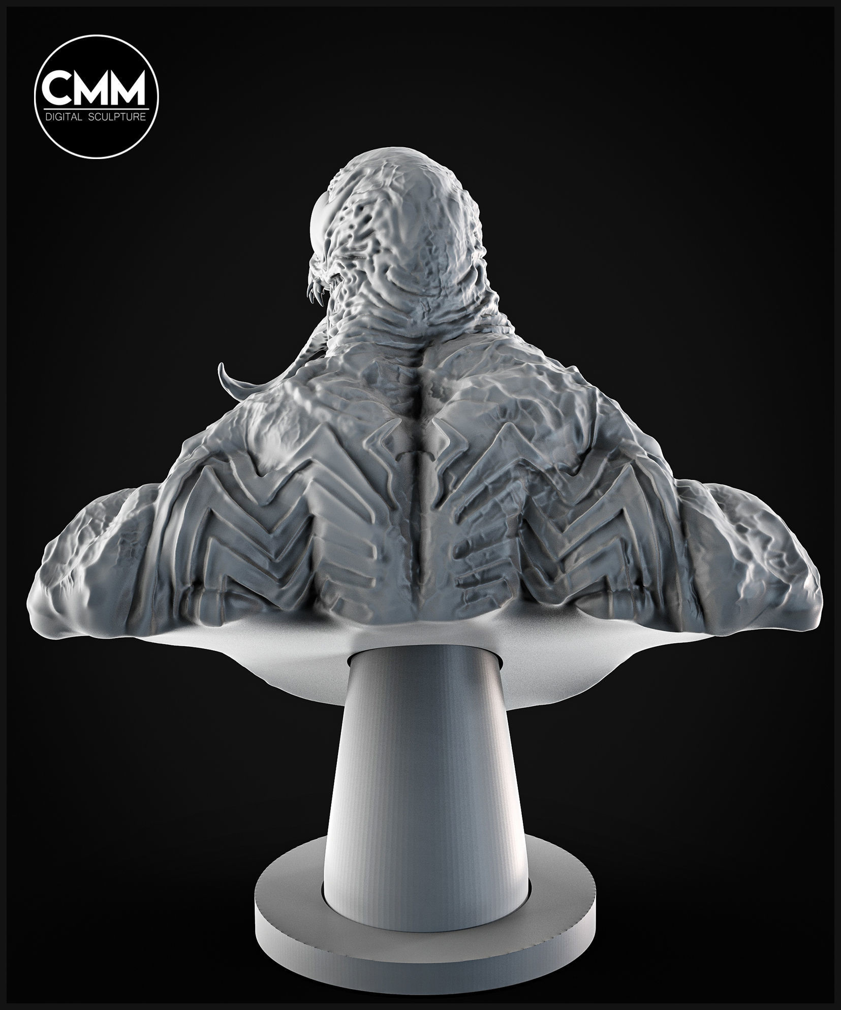 venom bust 3D model 3D printable | CGTrader