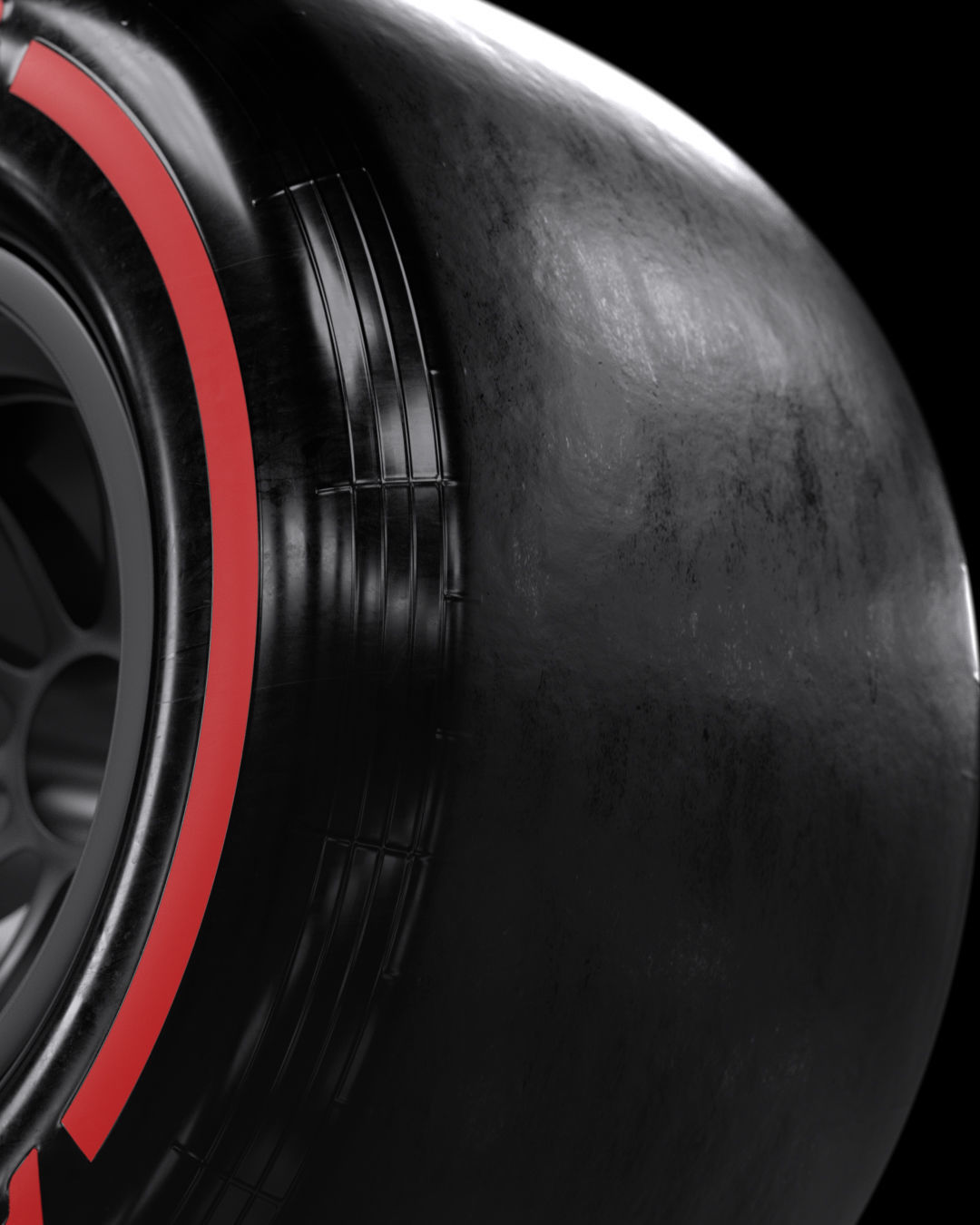 F1 Pirelli P Zero Tyres 3D model | CGTrader
