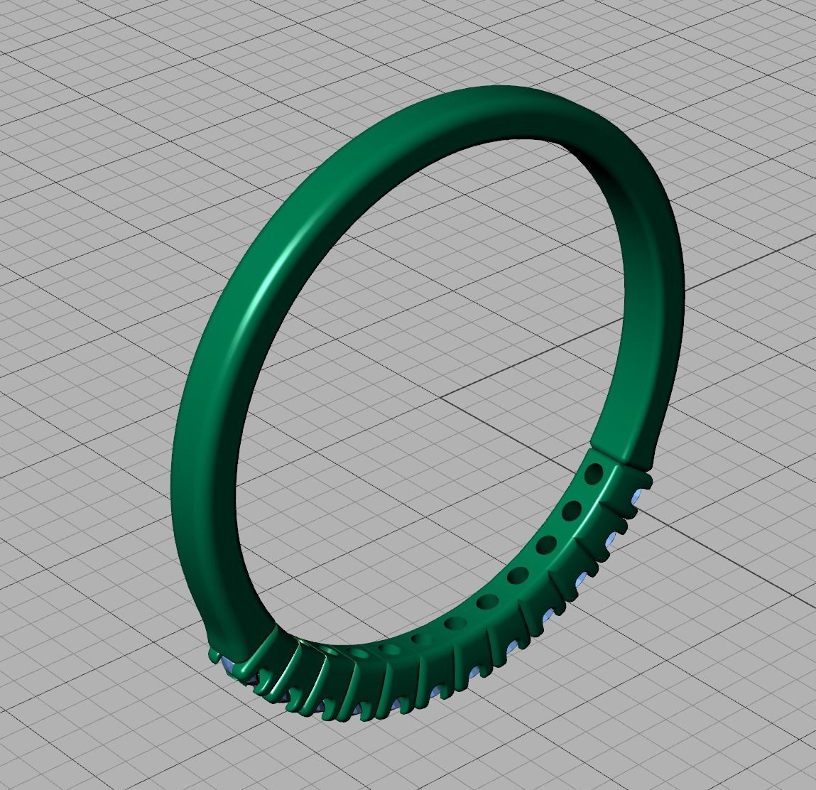 Diamond Ring Stackable Ring 3dmodel 3D model 3D printable | CGTrader