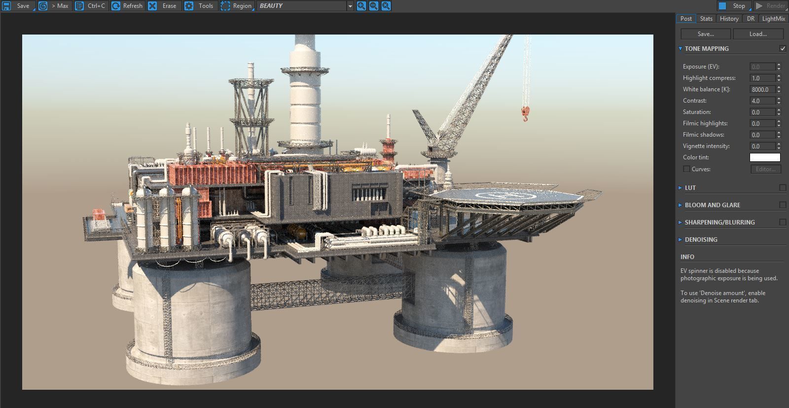 Oil Platform 3D model | CGTrader