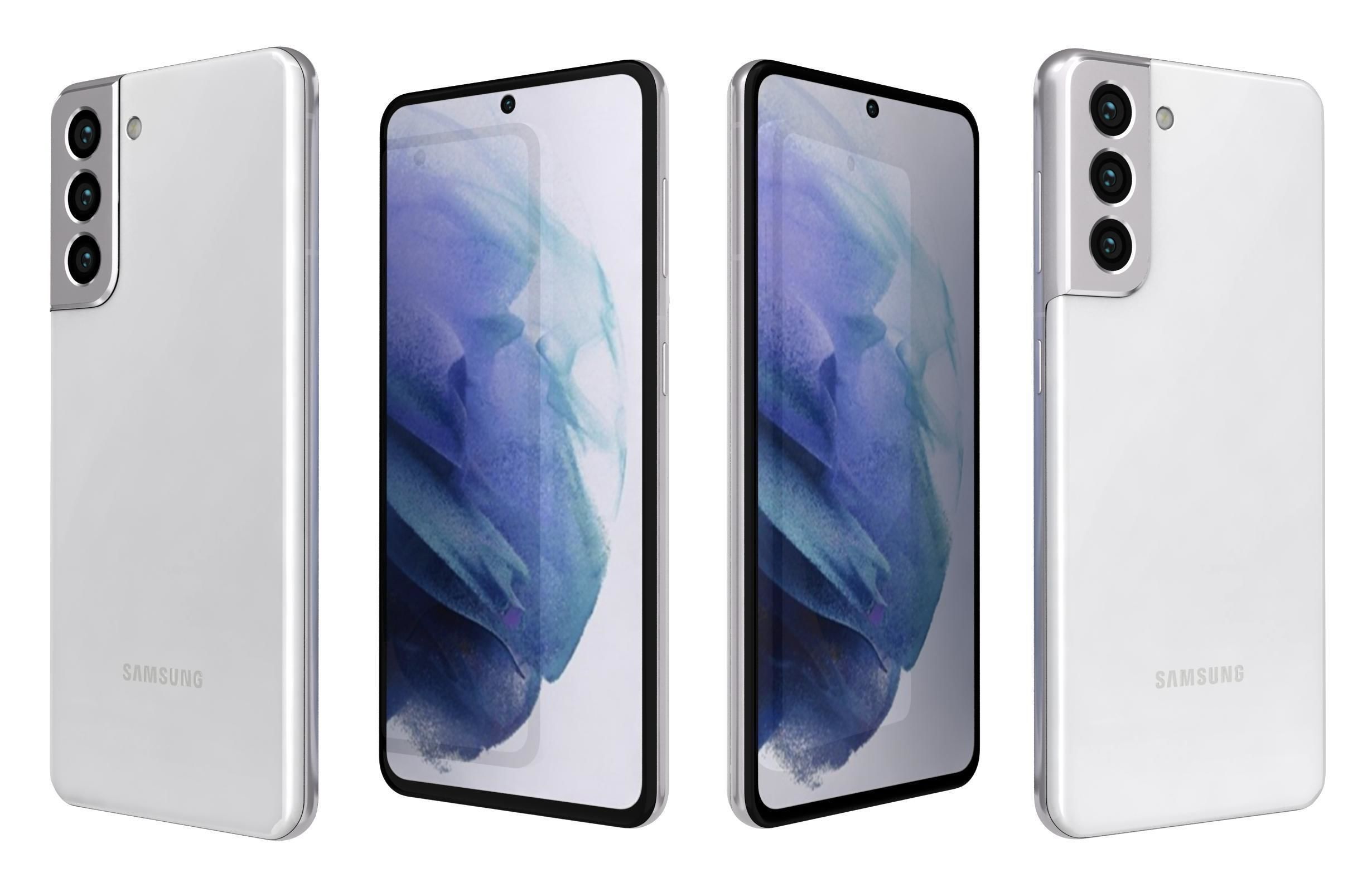 Samsung Galaxy S21 All Colors 3D model | CGTrader