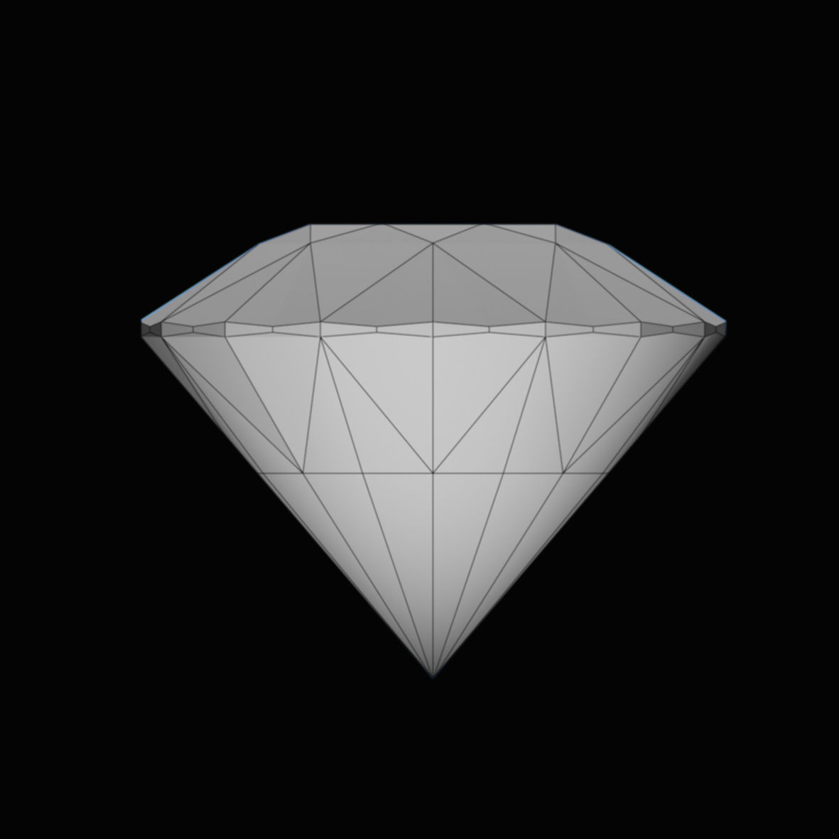 Diamond free 3D model | CGTrader