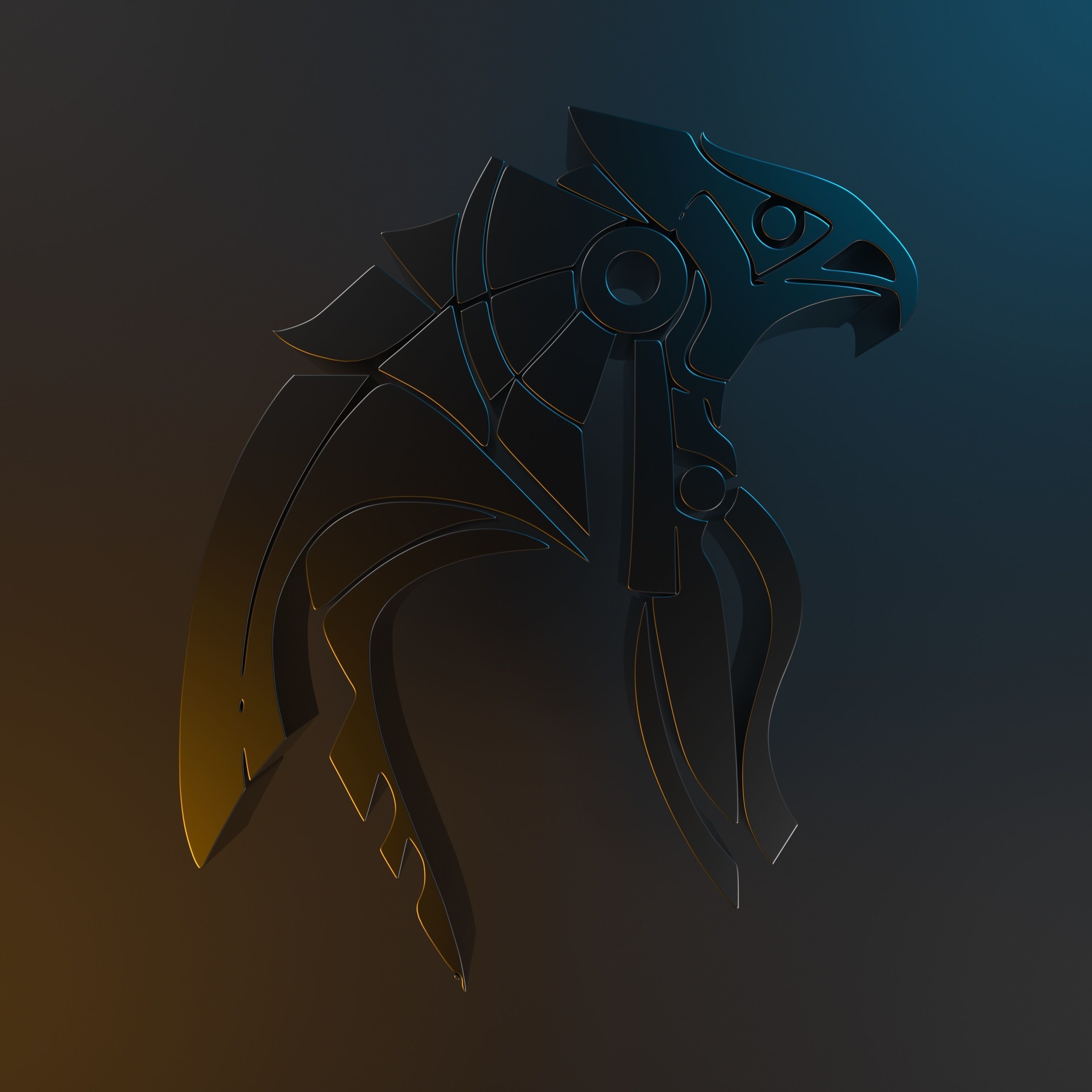 God Ra 3D model | CGTrader