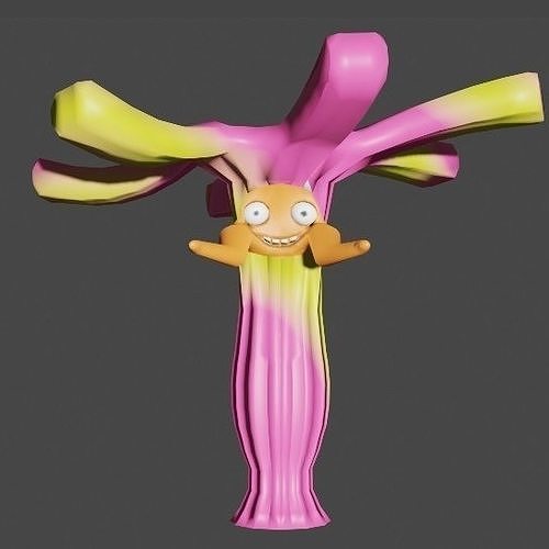 Strange Creepy Tentacular thing free VR / AR / low-poly 3D model | CGTrader