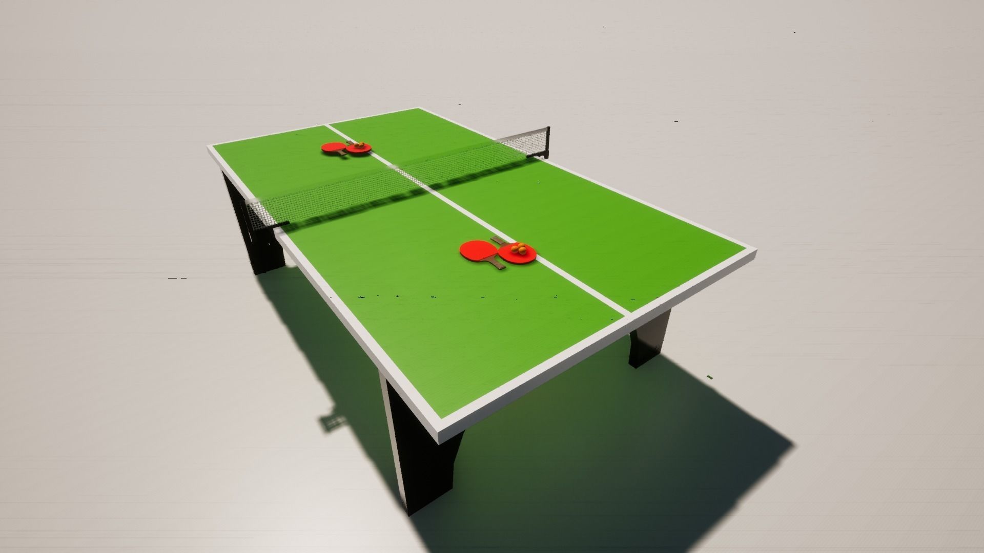 table tennis 3D model | CGTrader