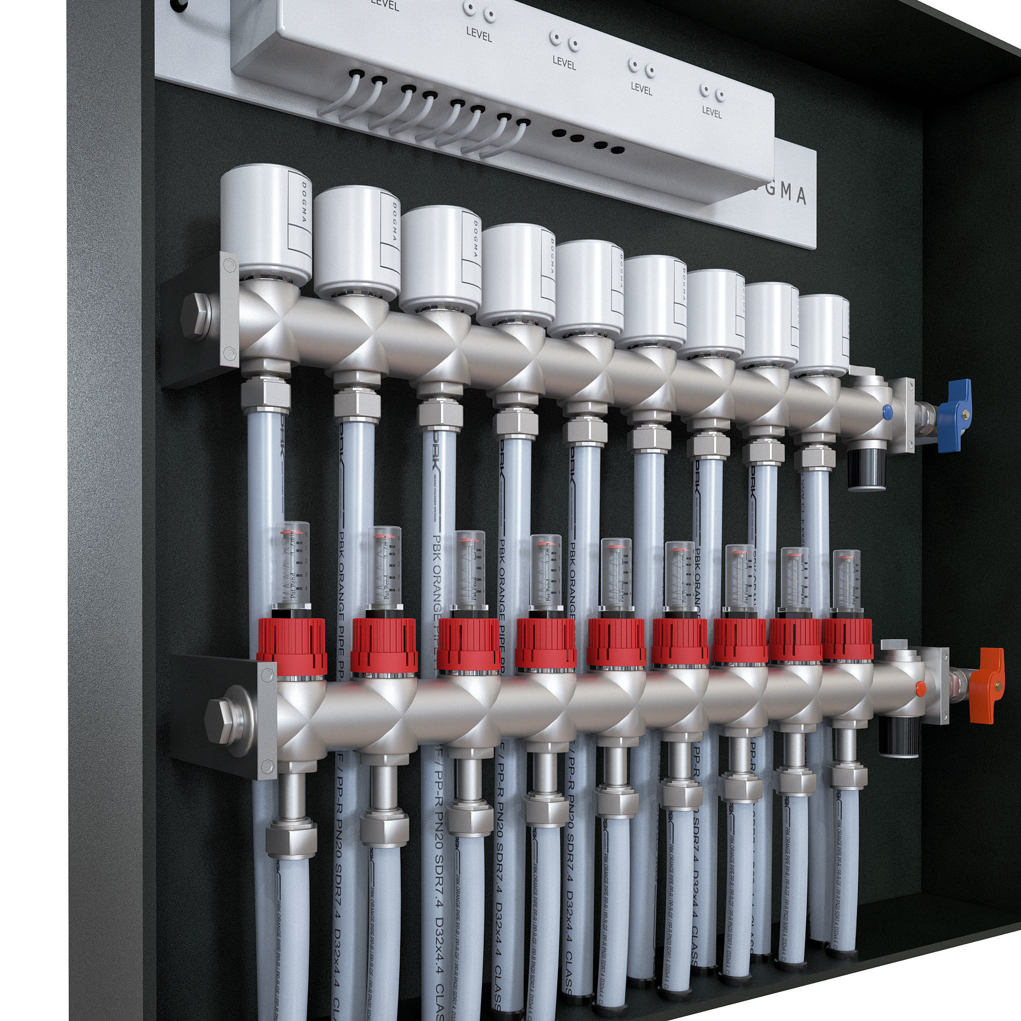 Heating system smart home 3D model | CGTrader