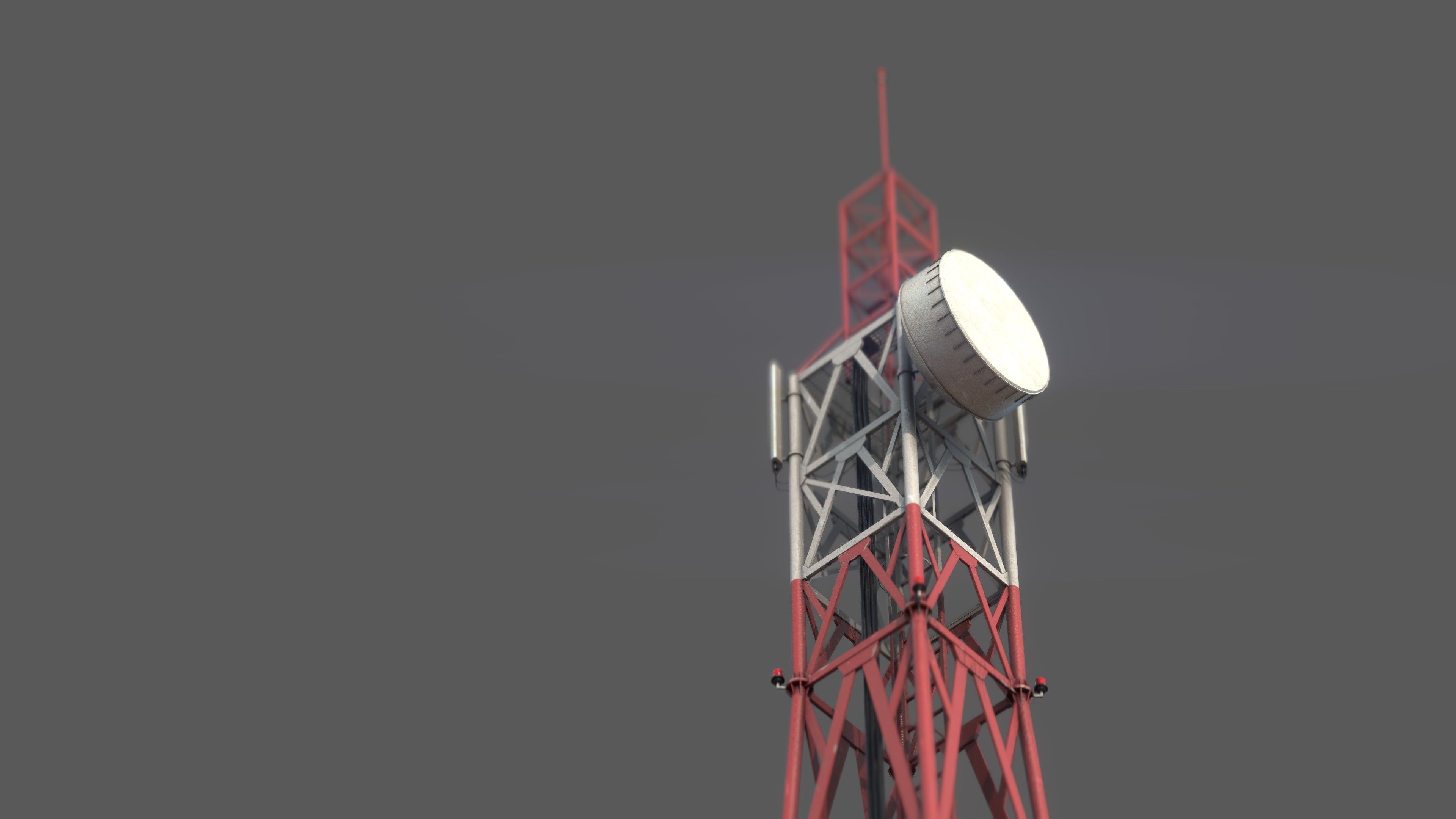 3D model Radio Tower VR / AR / low-poly | CGTrader