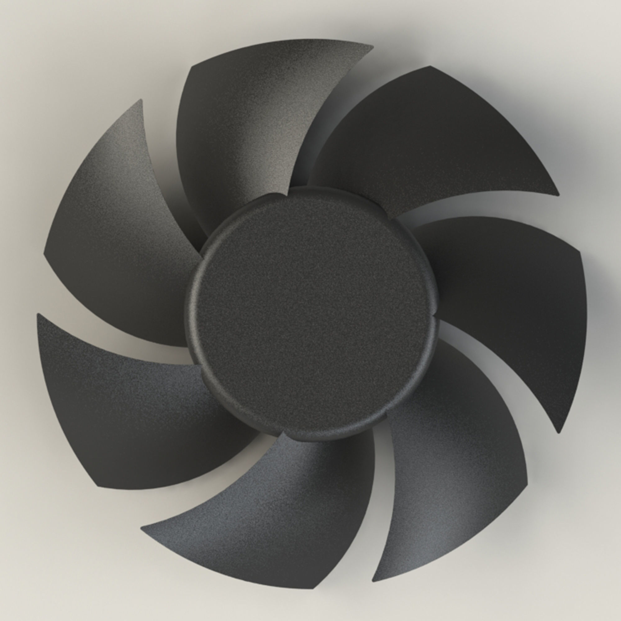 pc fan- propeller 3D model | CGTrader