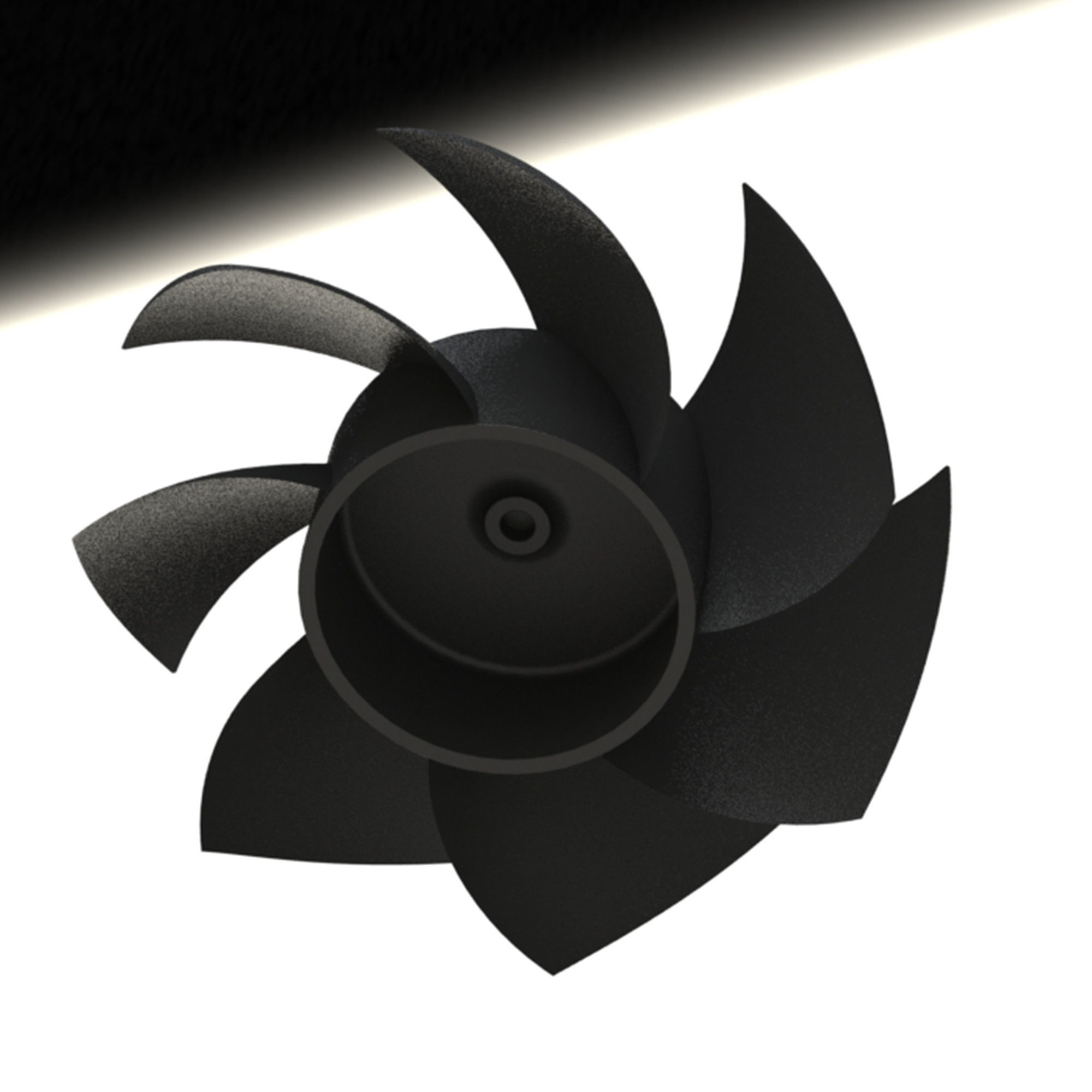 pc fan- propeller 3D model | CGTrader