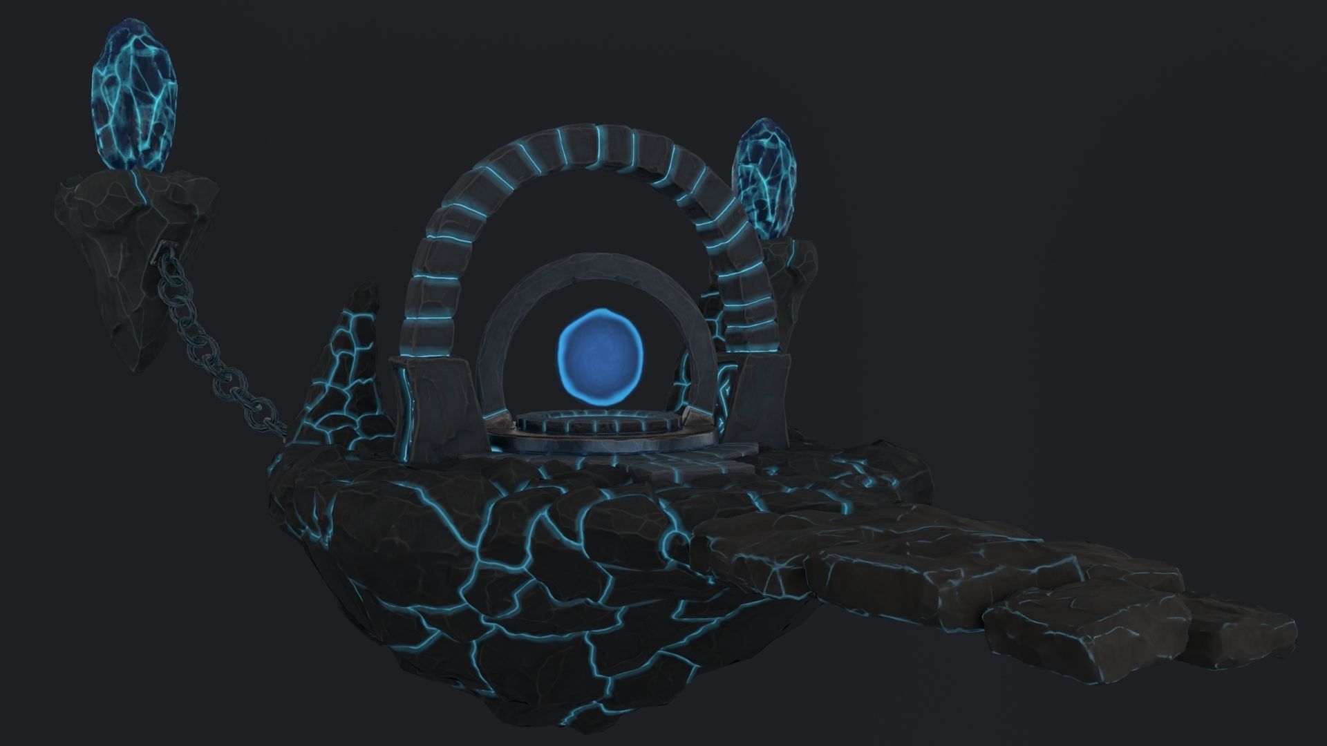 3D model Stylized Altar VR / AR / low-poly | CGTrader