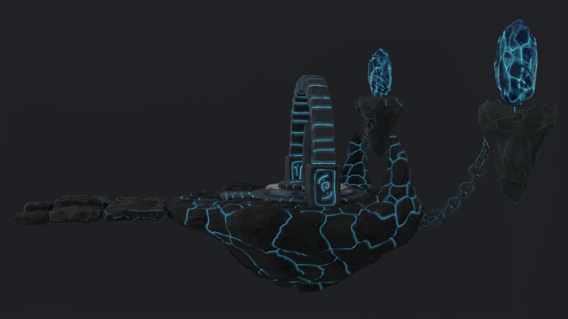 3D model Stylized Altar VR / AR / low-poly | CGTrader