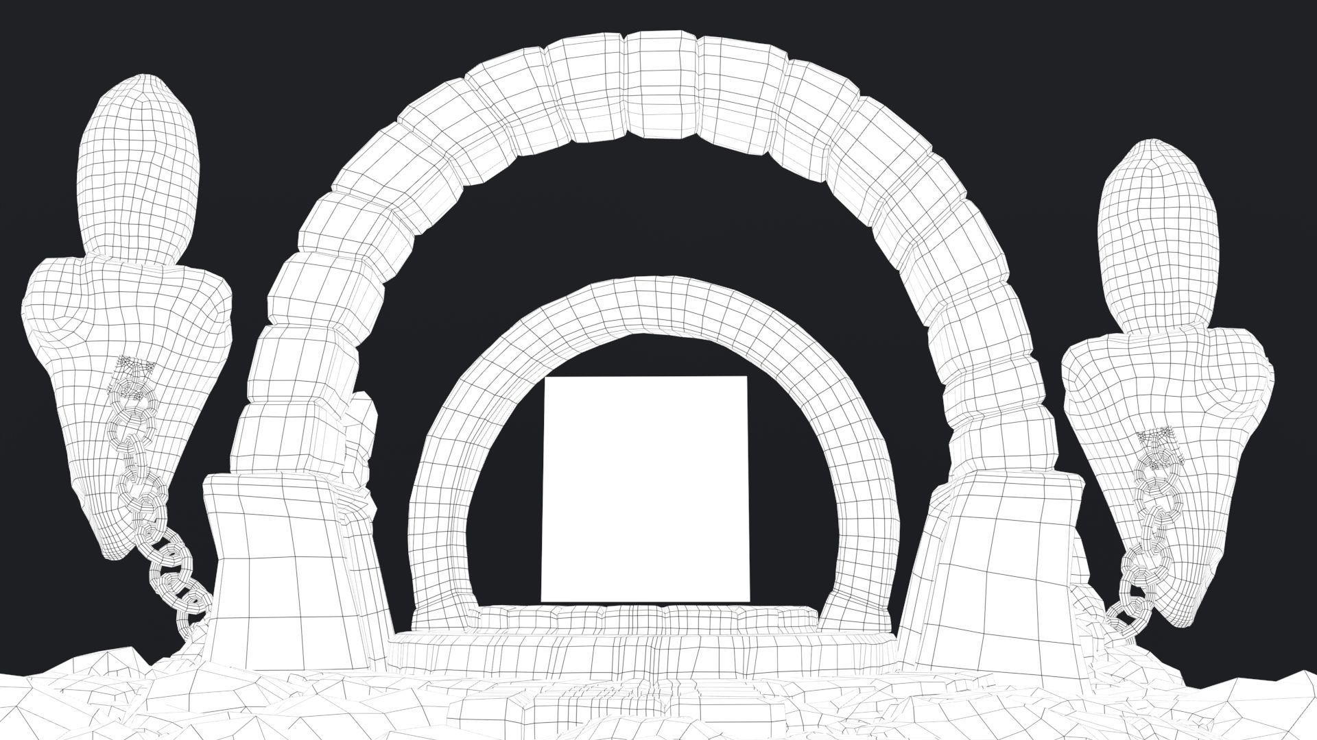 3D model Stylized Altar VR / AR / low-poly | CGTrader