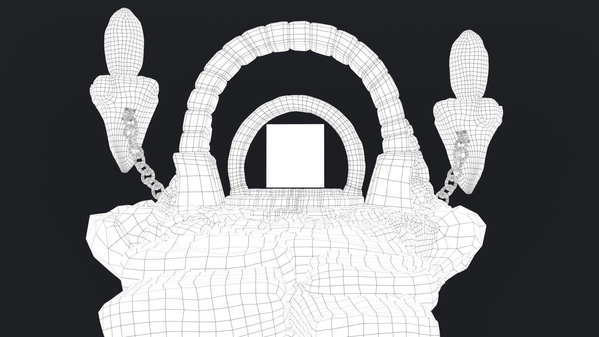 3D model Stylized Altar VR / AR / low-poly | CGTrader
