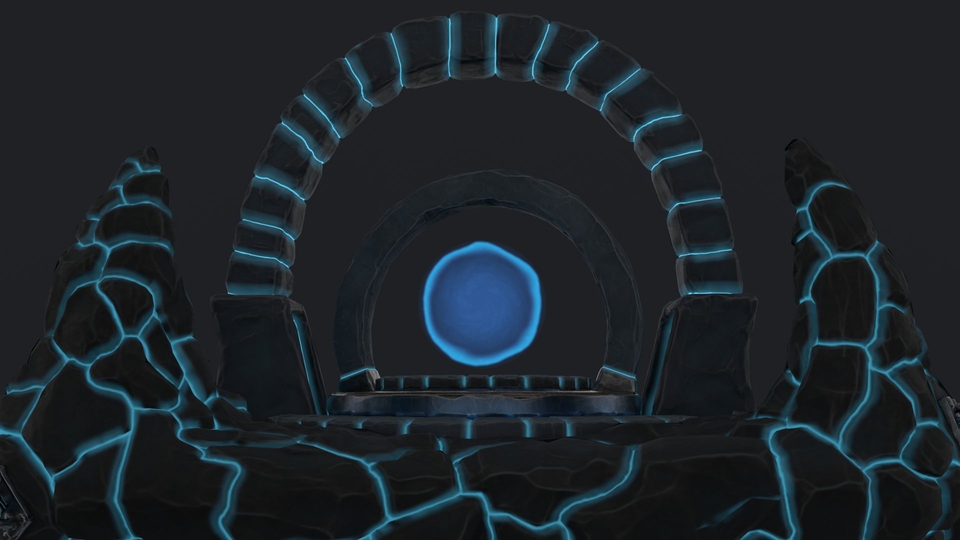 3D model Stylized Altar VR / AR / low-poly | CGTrader