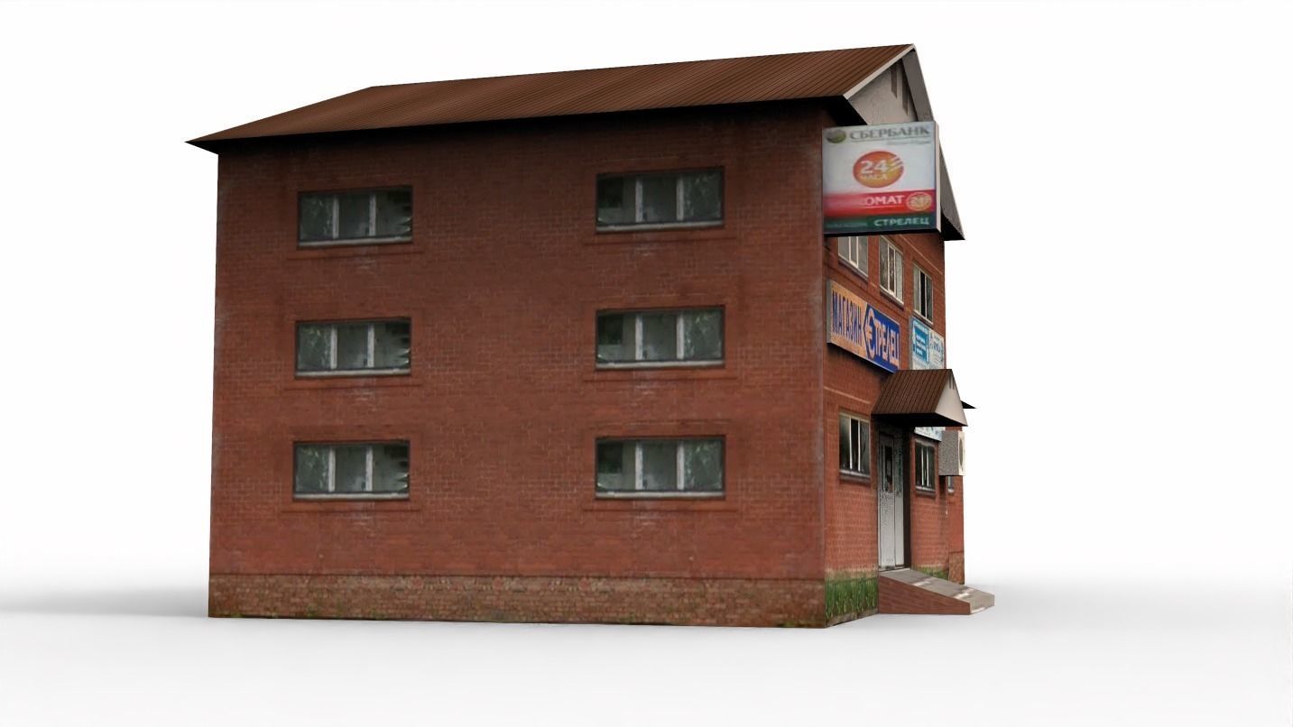 3D model Russian shop VR / AR / low-poly | CGTrader