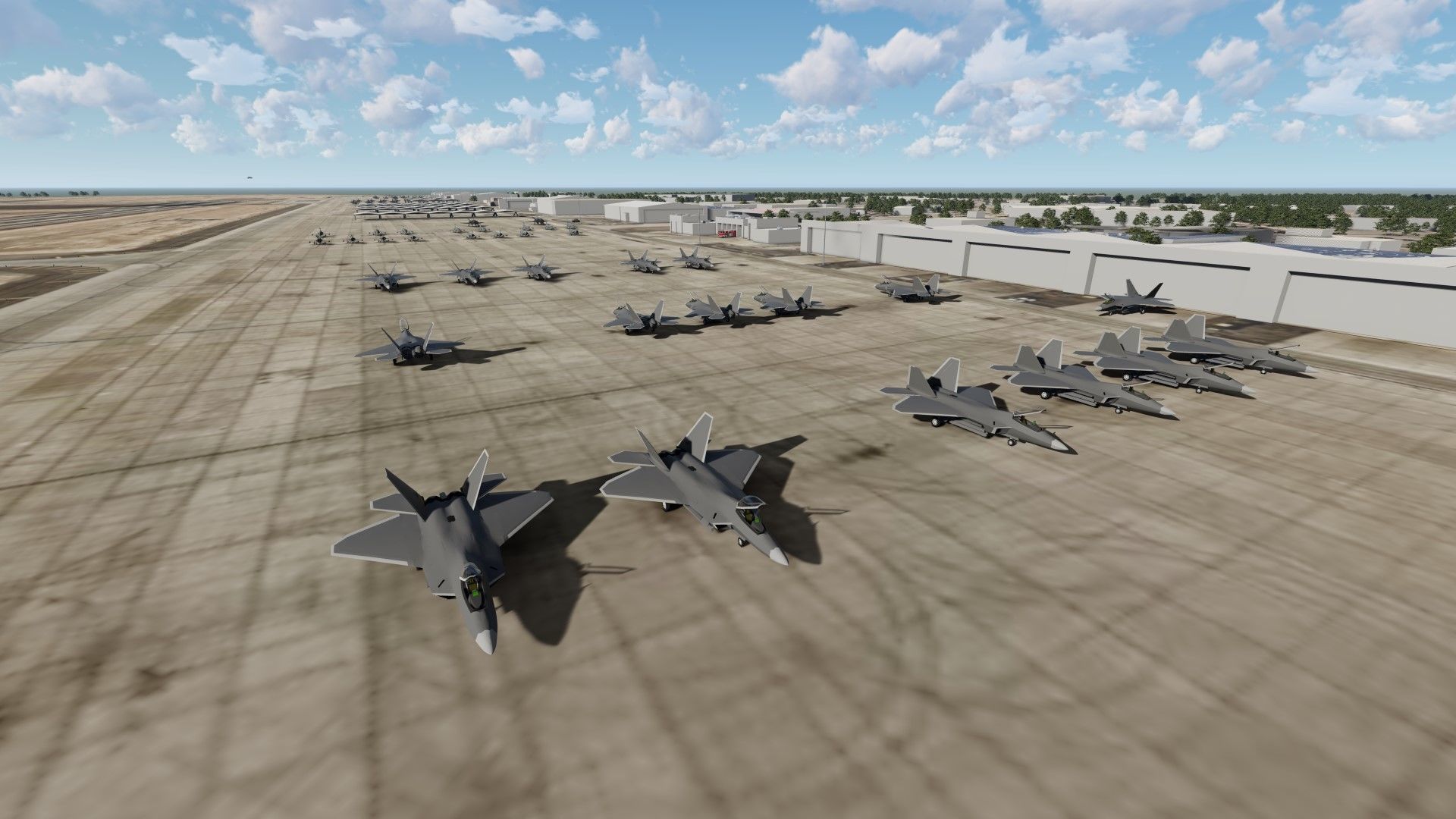 Nellis Air Force Base 3D model | CGTrader