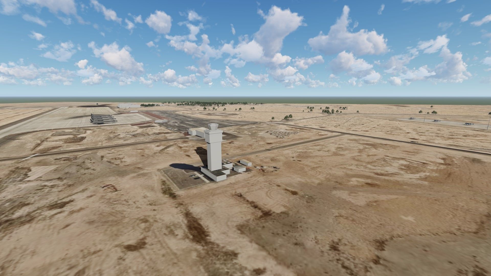 Nellis Air Force Base 3D model | CGTrader