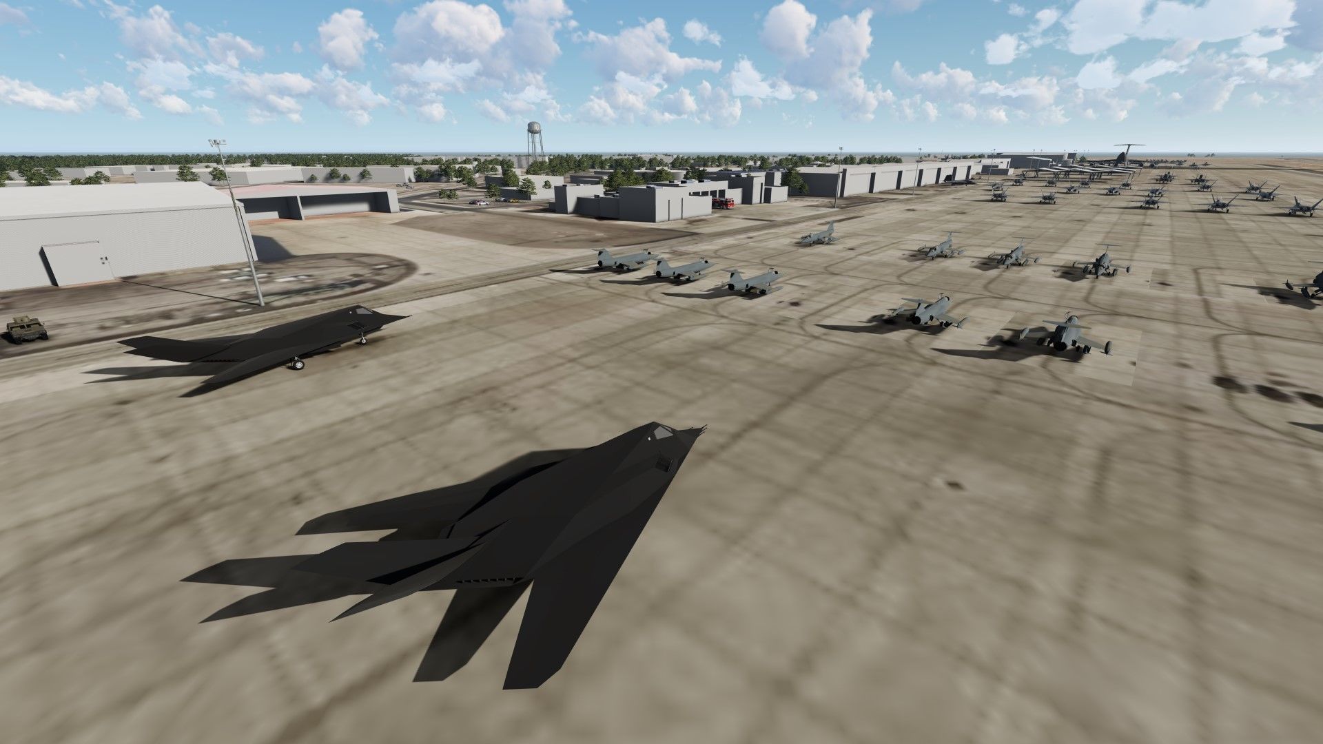 Nellis Air Force Base 3D model | CGTrader