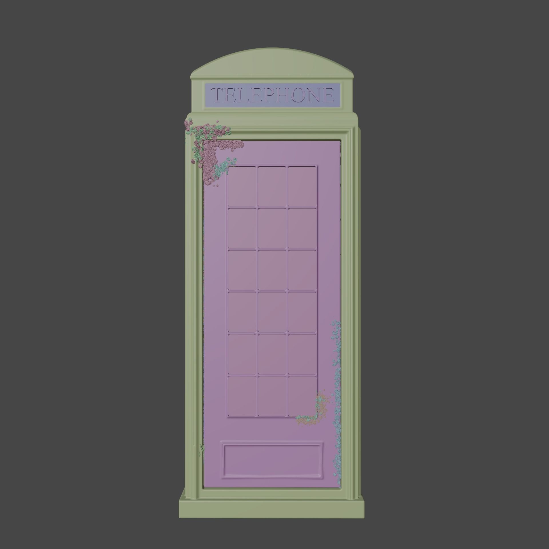 England iconic phonebooth 3D model | CGTrader