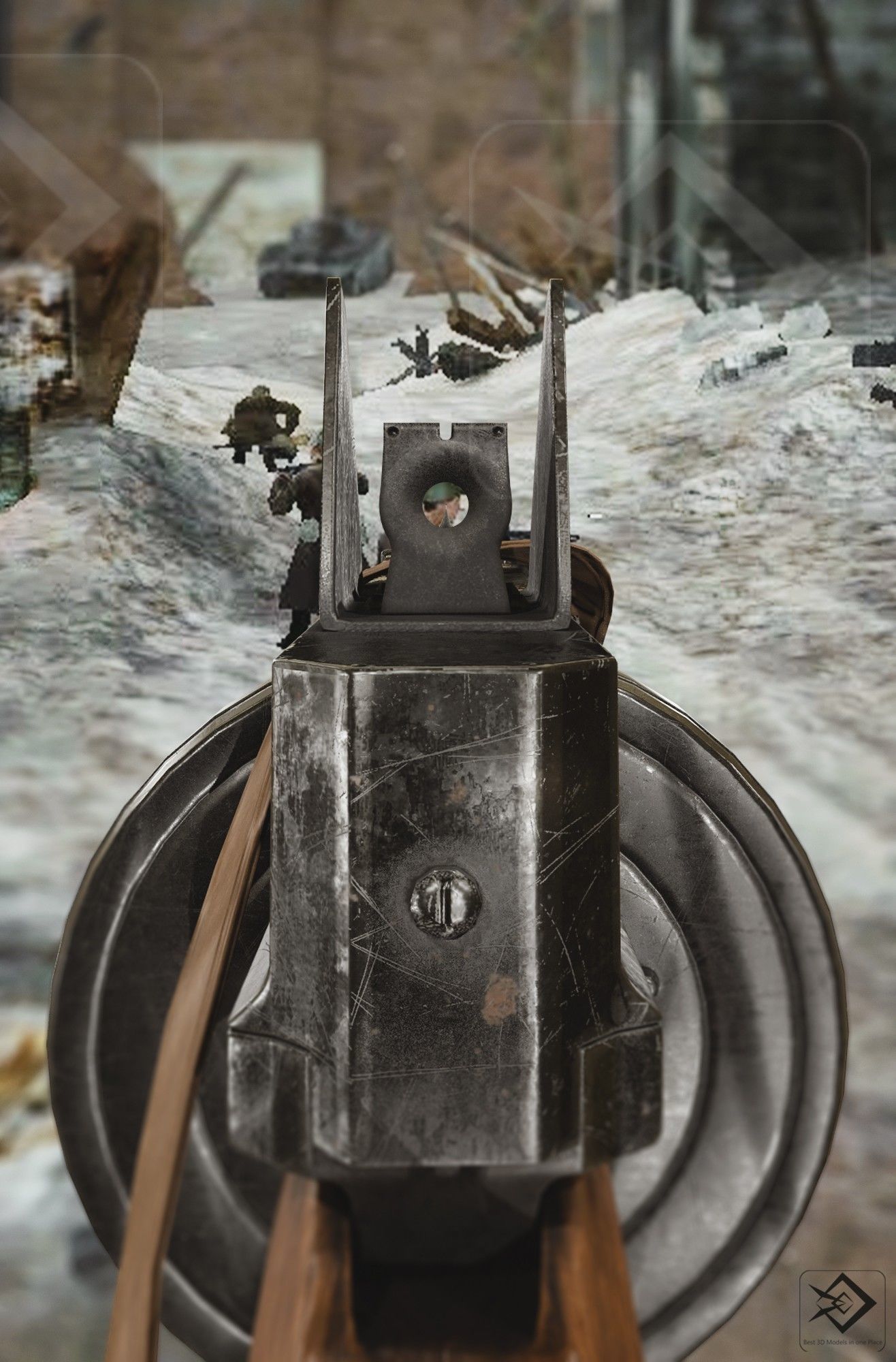 m1921 thompson 3D model | CGTrader