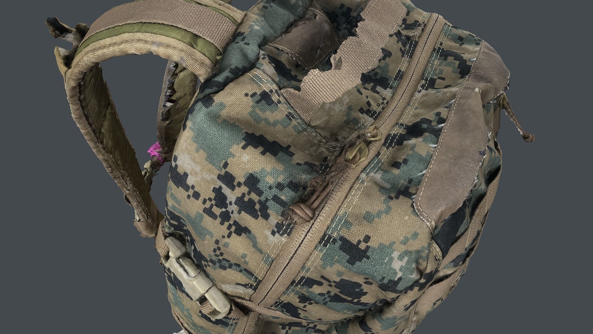 USMC ILBE Assault Pack 3D scan 3D model | CGTrader