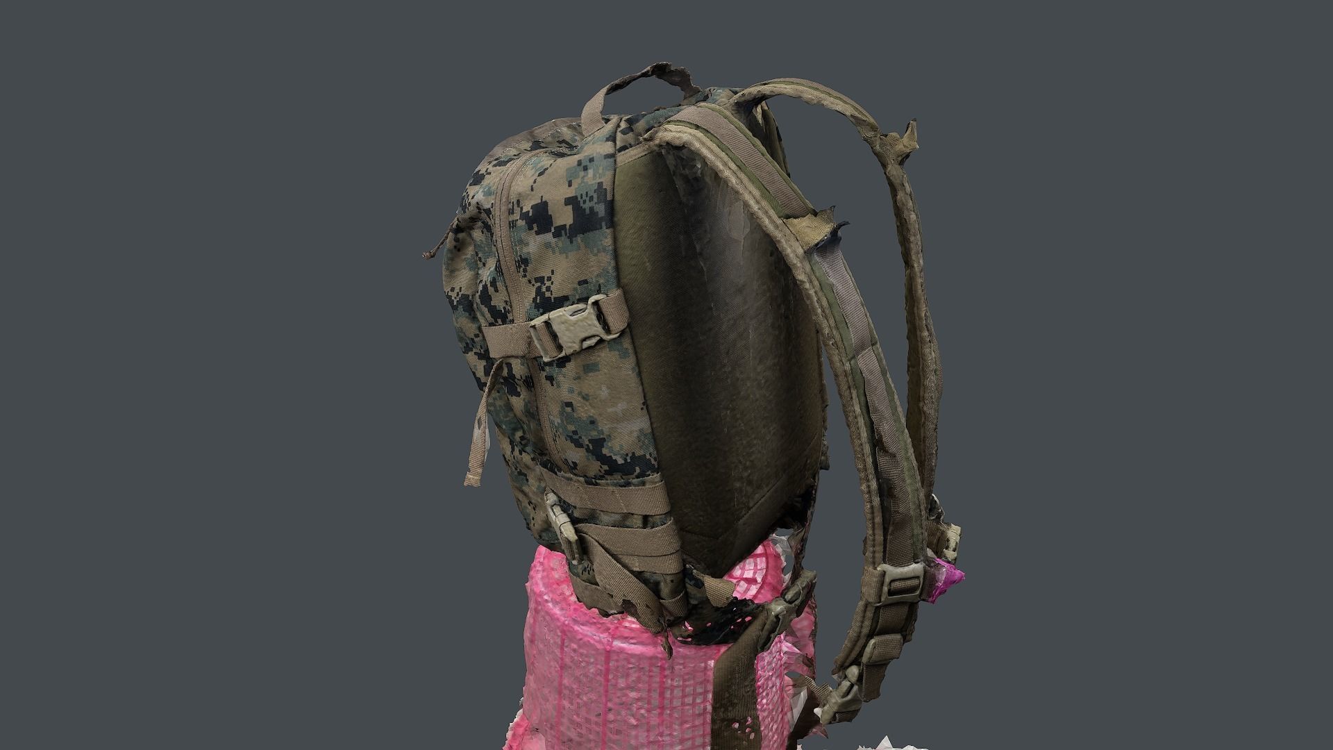 USMC ILBE Assault Pack 3D scan 3D model | CGTrader