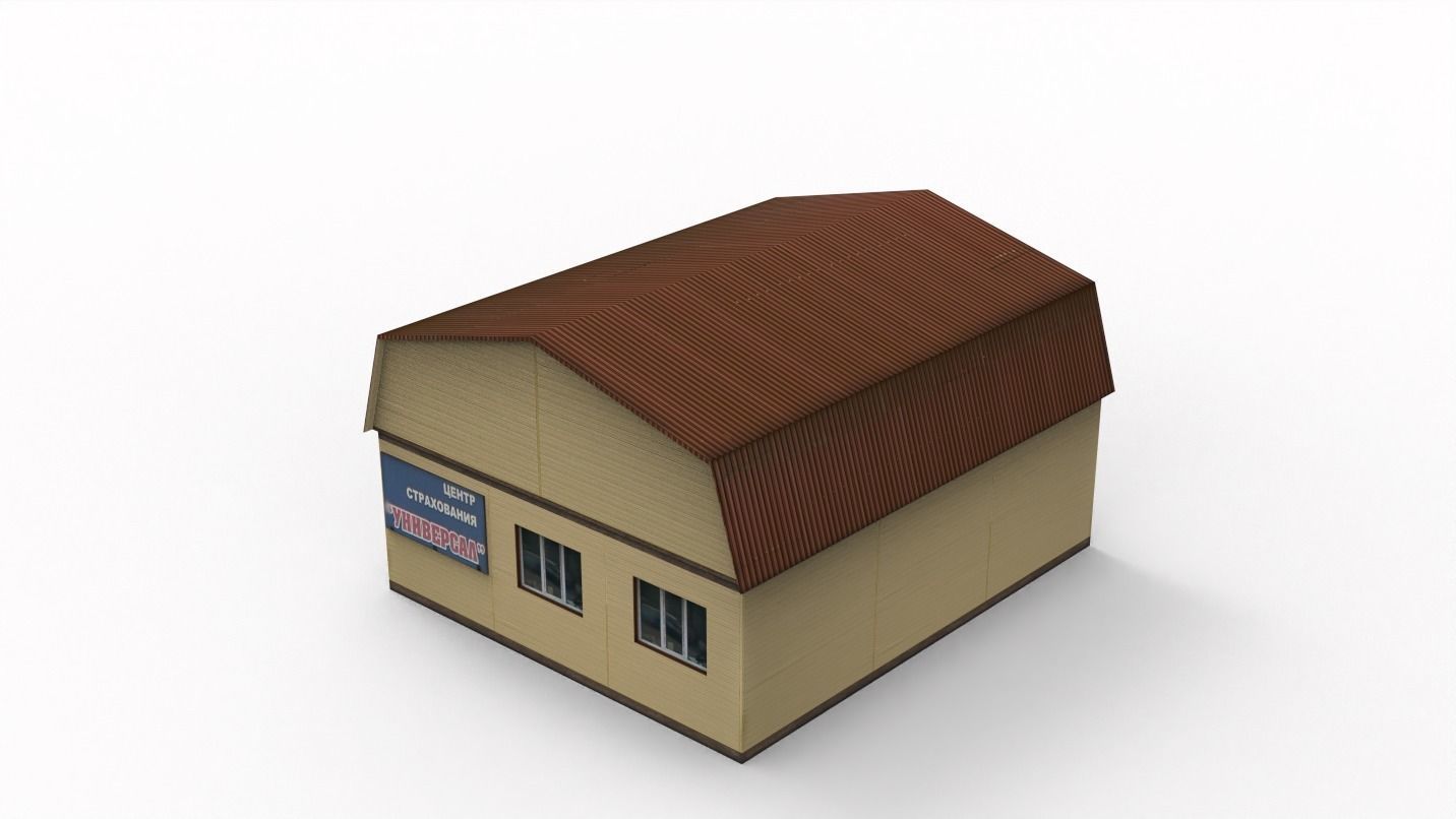 3D model Insurance company office VR / AR / low-poly | CGTrader