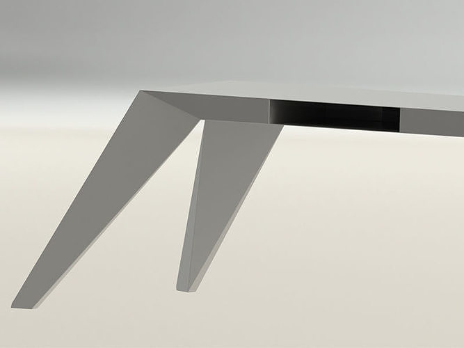 two legs table free 3D model | CGTrader