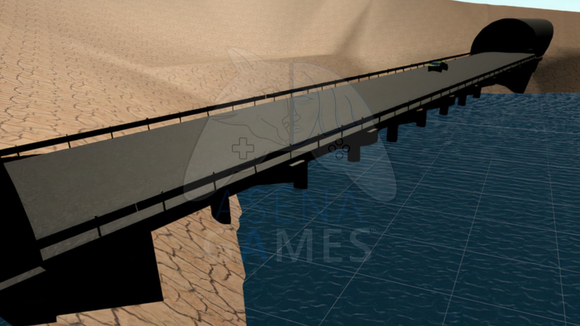 Bridge Assets and Scene By Asena Games Studio 3D model animated | CGTrader