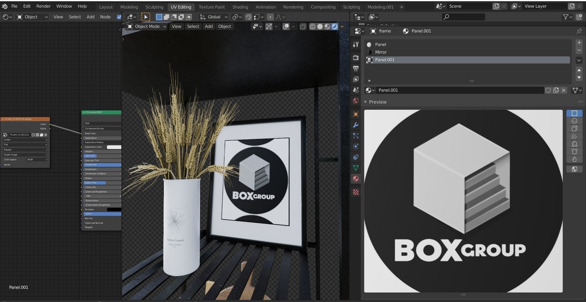 Dark room 3D model | CGTrader