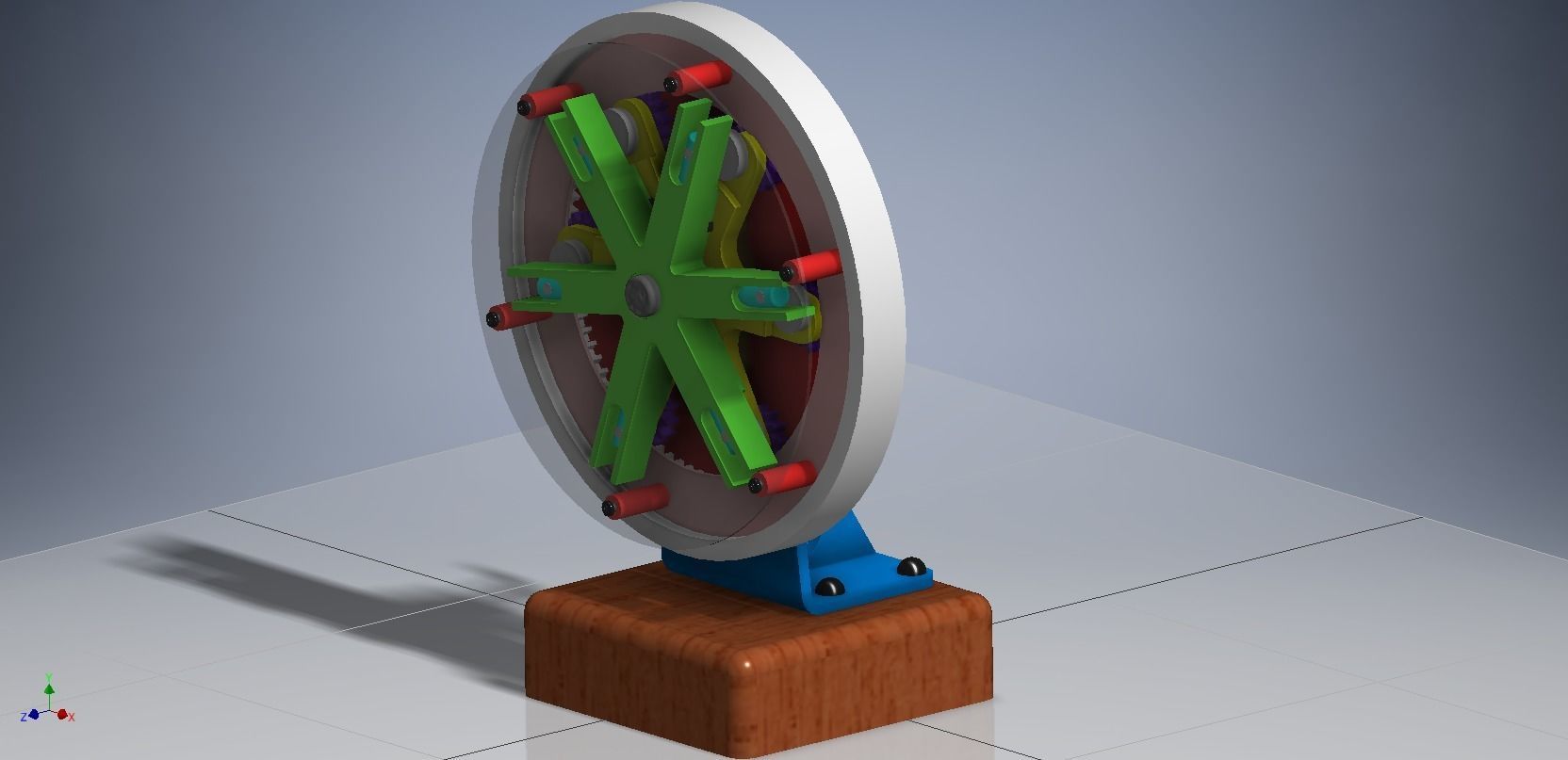 SELF PROPPELLED FLYWHEEL STEAM ENGINE 3D model 3D printable | CGTrader