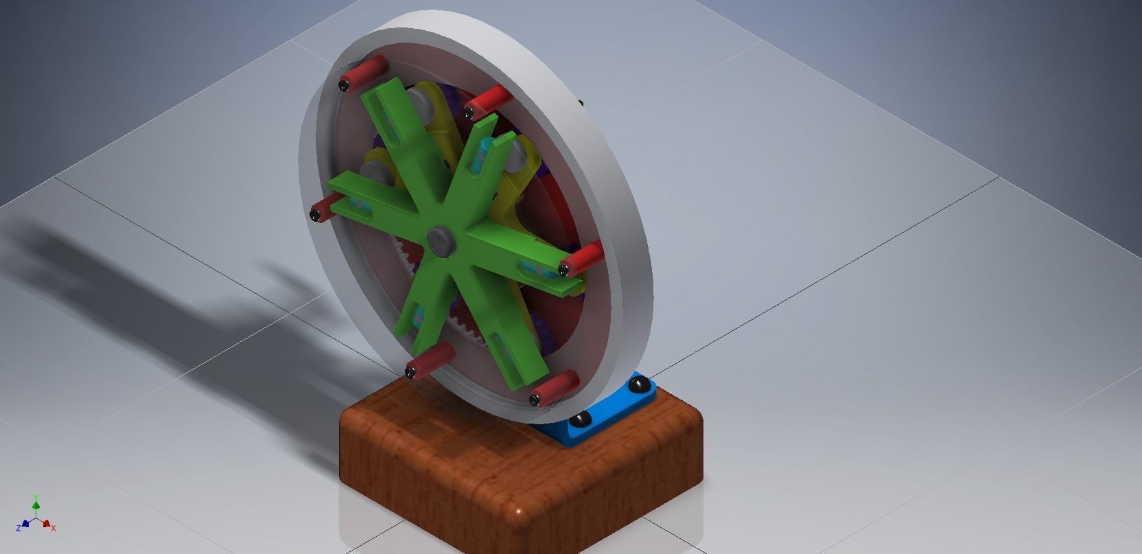SELF PROPPELLED FLYWHEEL STEAM ENGINE 3D model 3D printable | CGTrader