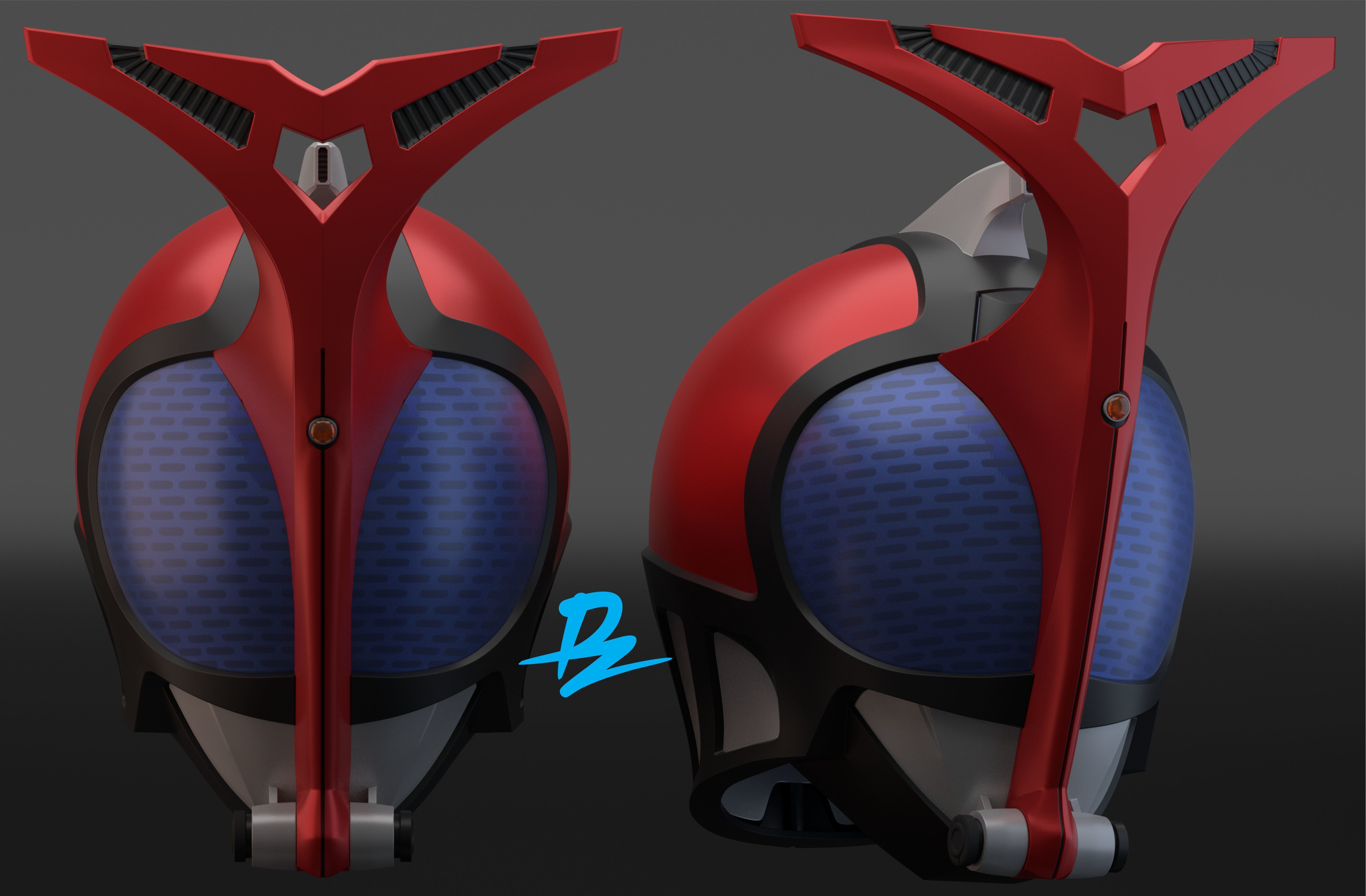 Kamen rider Kabuto 3D model 3D printable | CGTrader