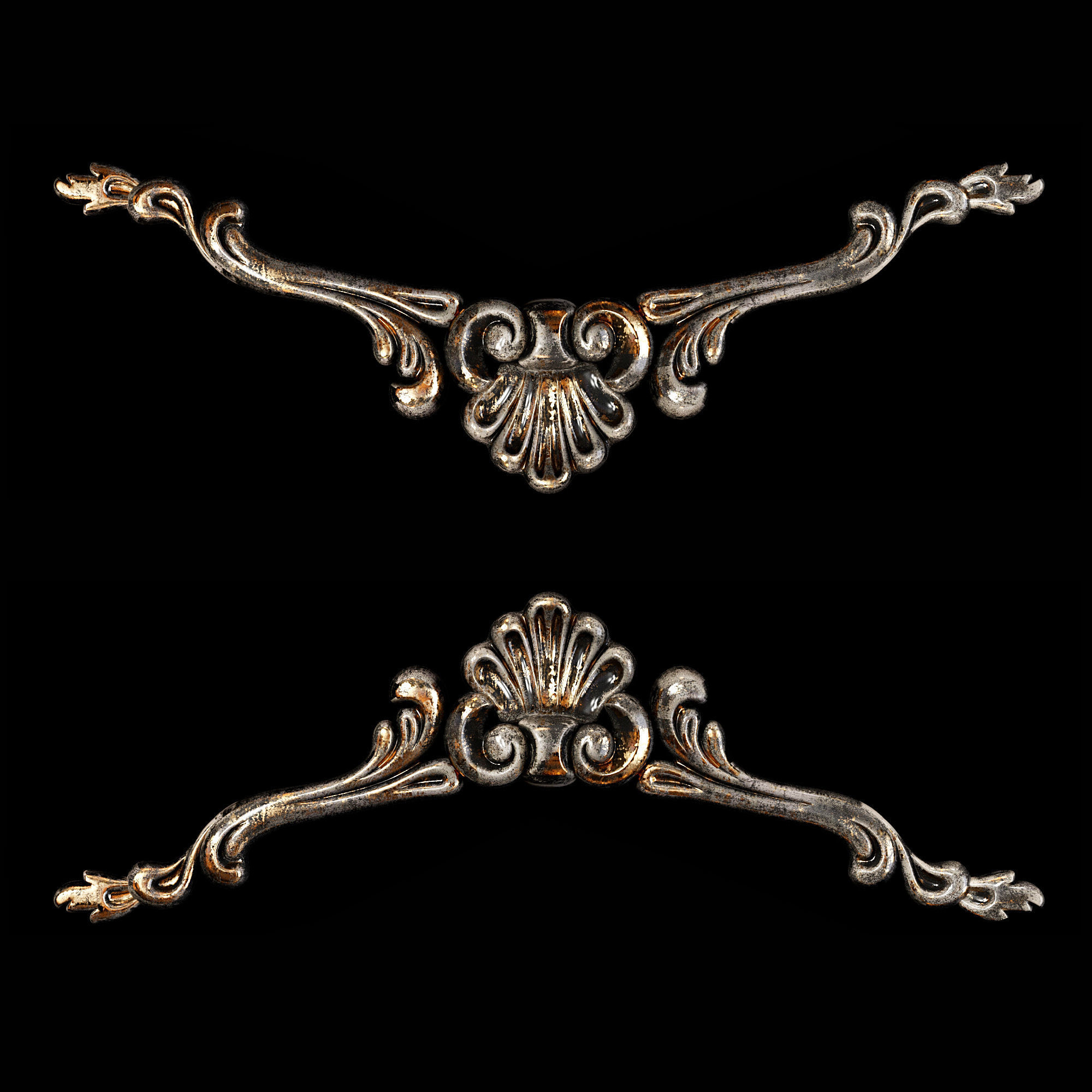 Classic carved 010 3D model | CGTrader