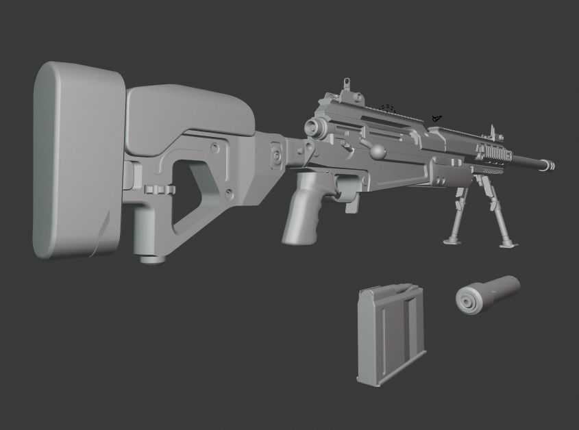 Texture AX-50 VR / AR / low-poly | CGTrader