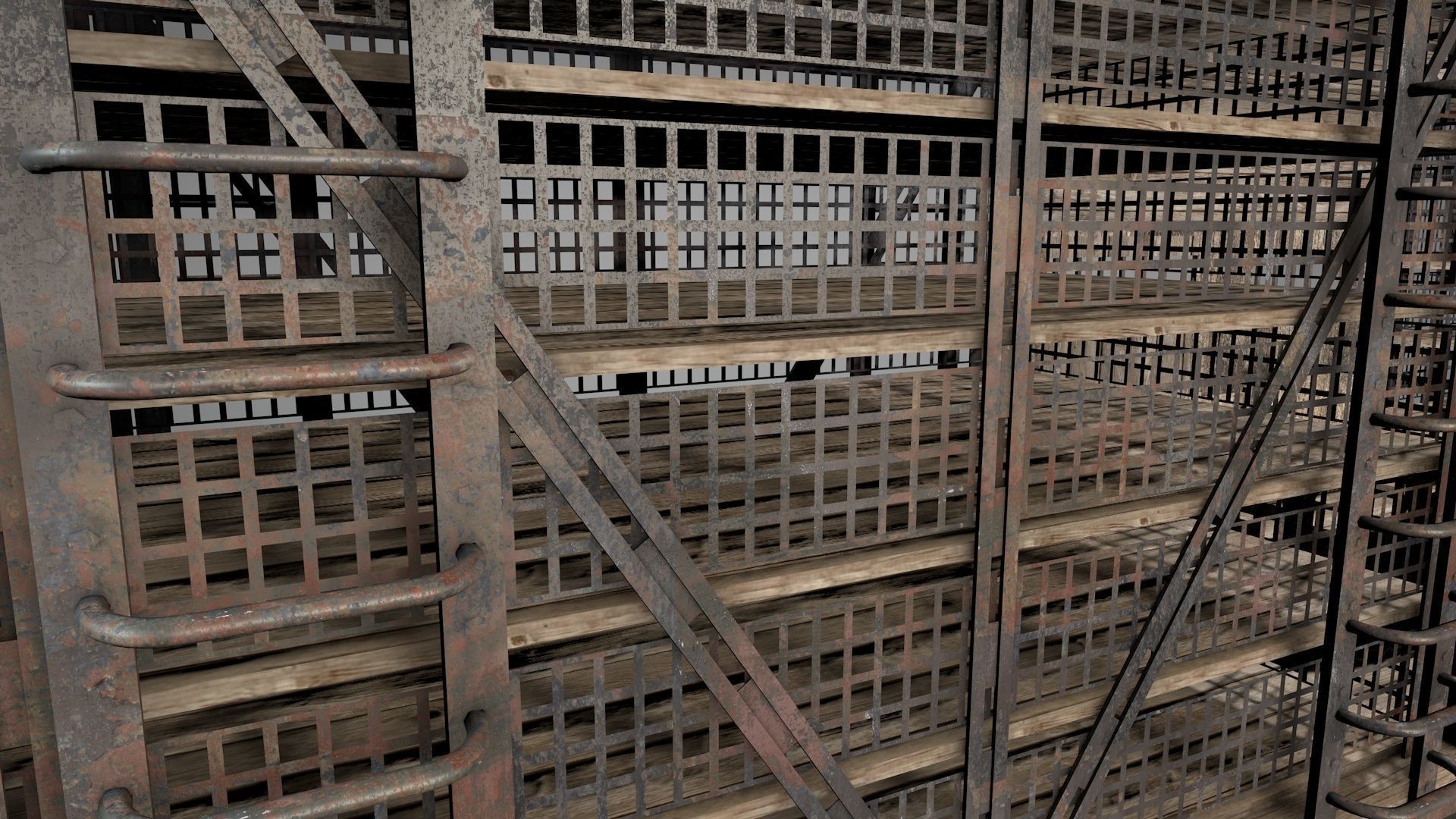 Poultry Train Car 3D model | CGTrader