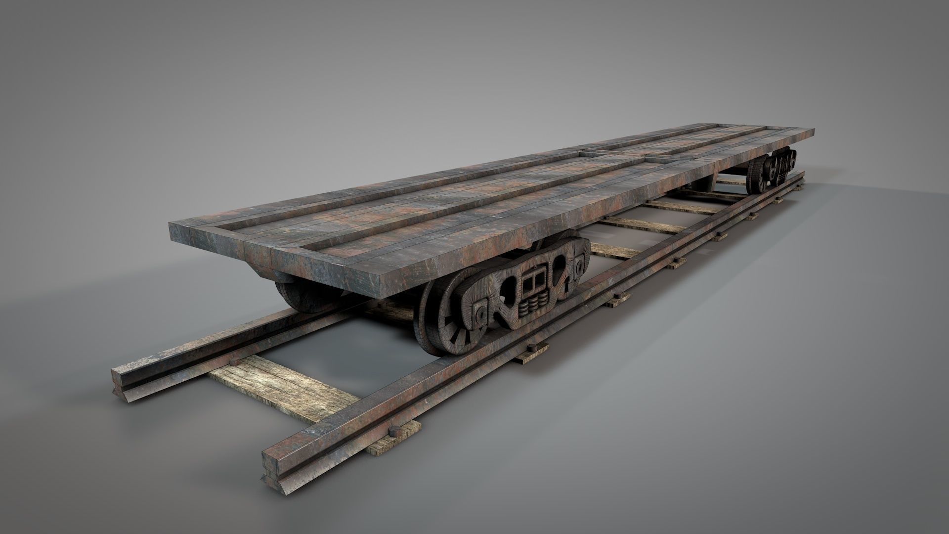 Poultry Train Car 3D model | CGTrader