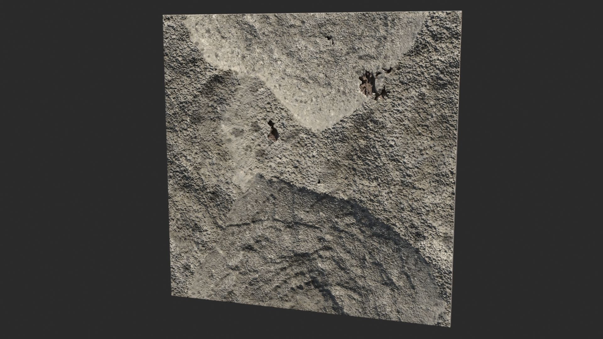 Damaged Walls free 3D model | CGTrader
