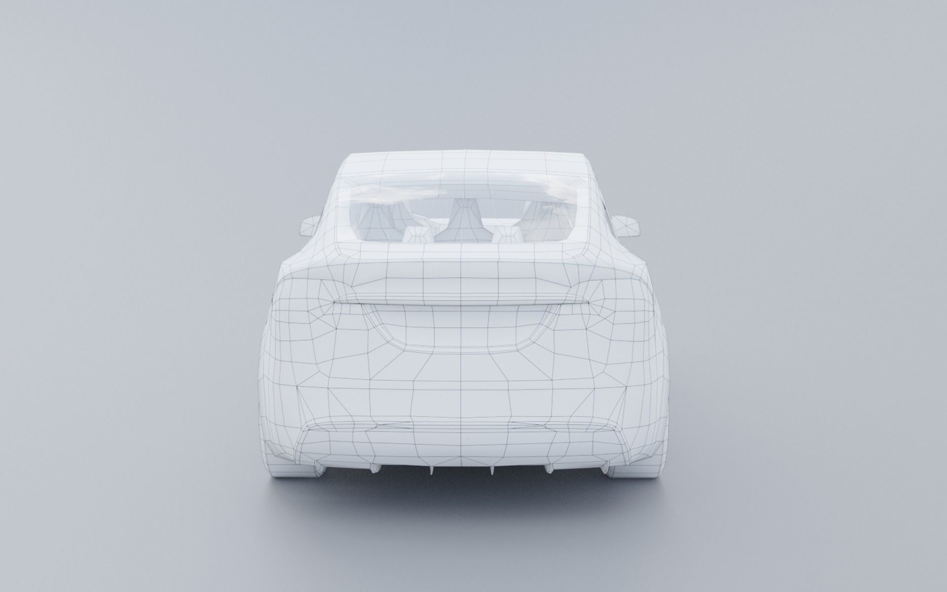 3D model Tesla model X low poly VR / AR / low-poly | CGTrader