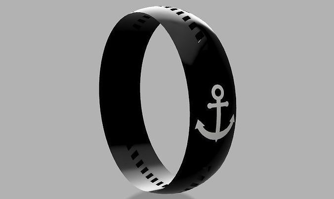 finger ring 3D model 3D printable | CGTrader