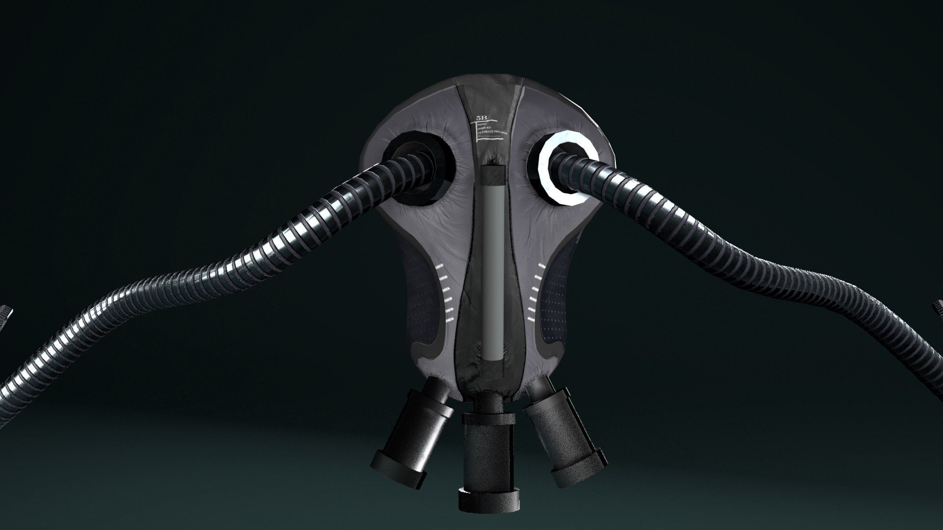 3D model cyber daggers VR / AR / low-poly | CGTrader