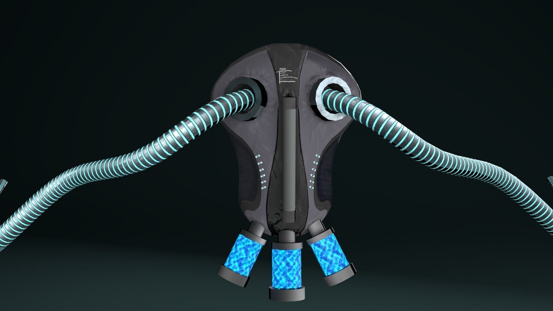 3D model cyber daggers VR / AR / low-poly | CGTrader