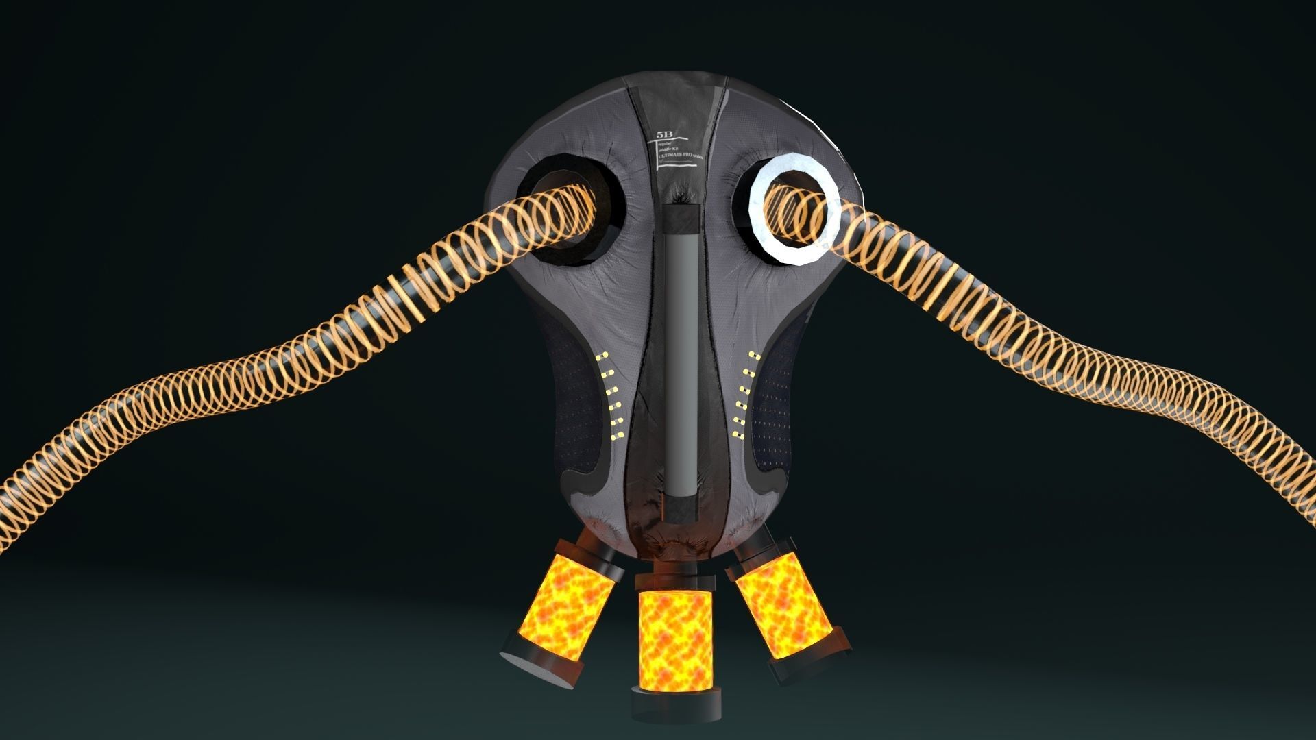 3D model cyber daggers VR / AR / low-poly | CGTrader